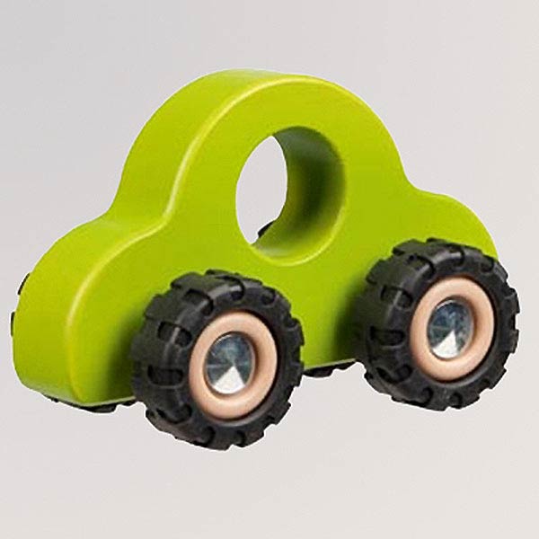Auto aus Holz, gummibereift von goki (55935), Greifauto